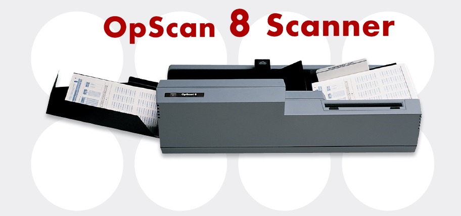 เครื่องตรวจข้อสอบ OMR ยี่ห้อ SCANTRON รุ่น OPSCAN 8